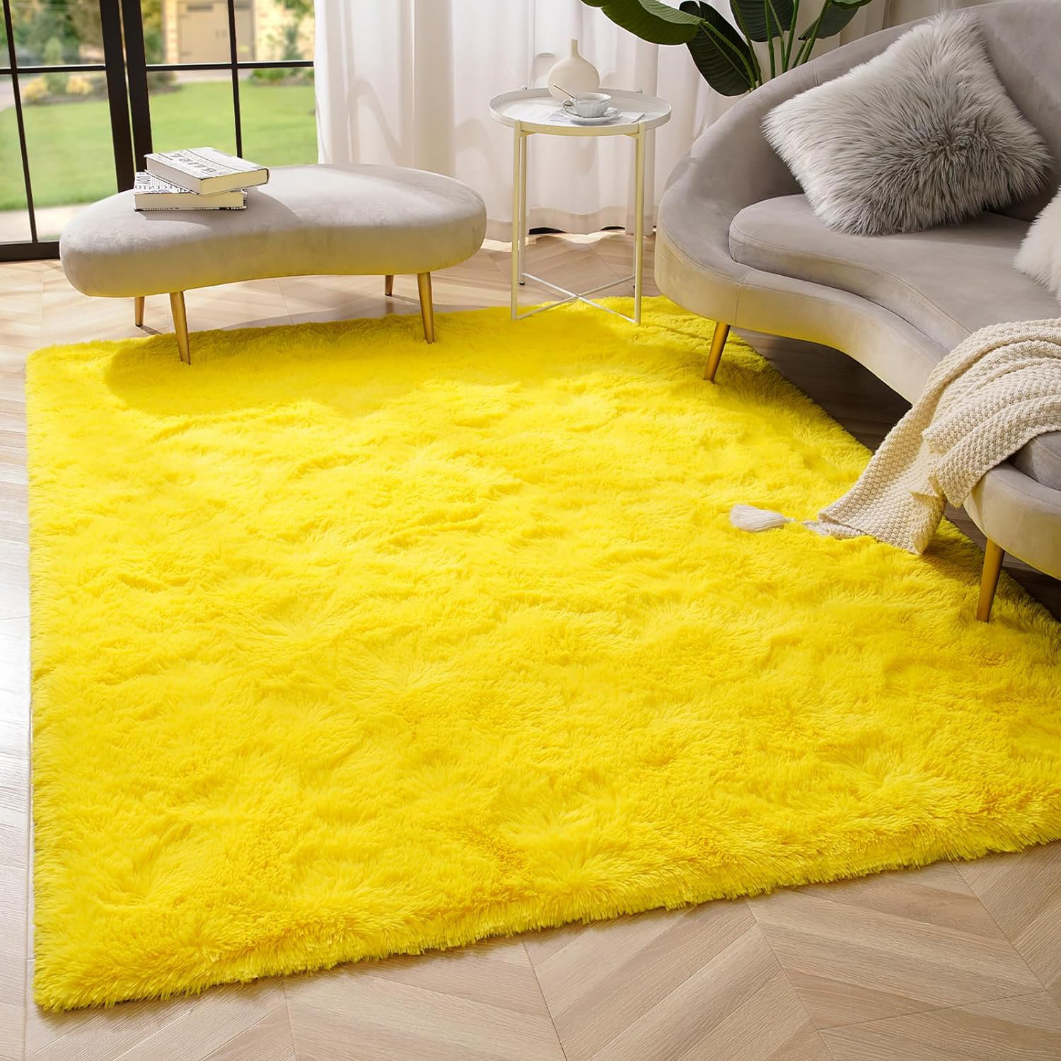 Mercer41 Rectangle Barrientez Commercial Use Area Rug with Non-Slip ...