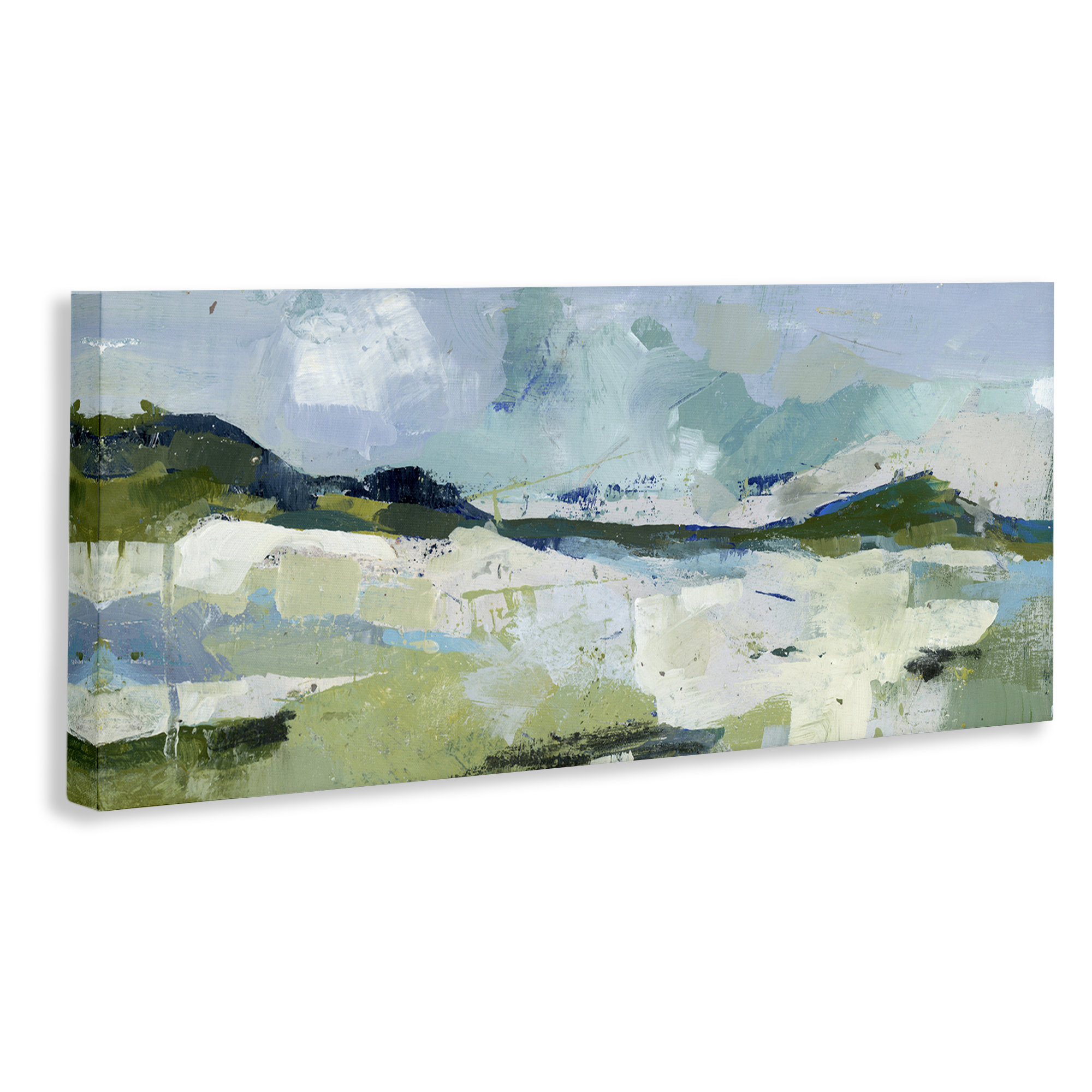Red Barrel Studio Restless Landscape Impression Canvas Wall Art by ...