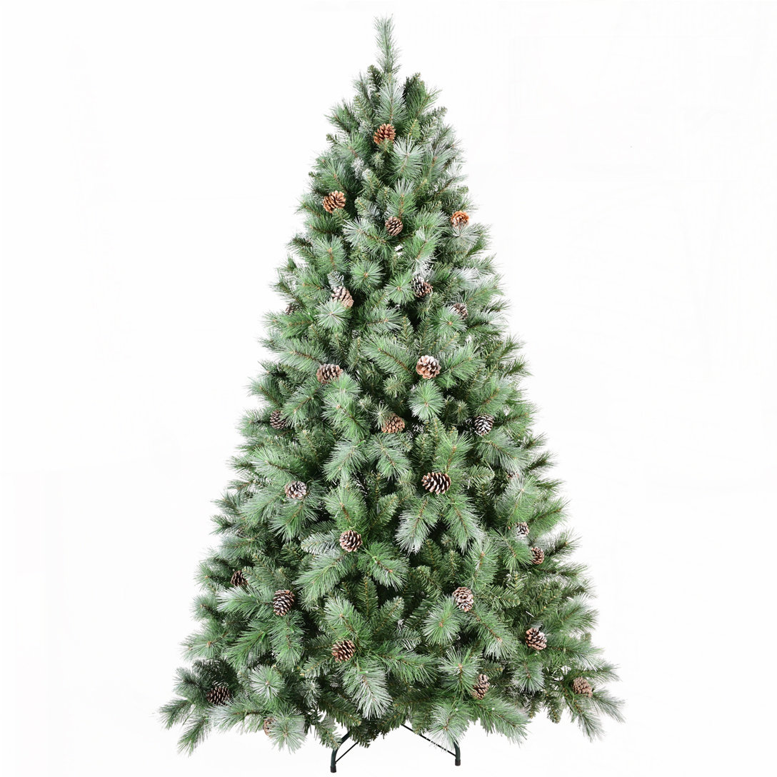Alcott Hill 7FT Christmas Tree with 400 Warm White LED Lights | Wayfair