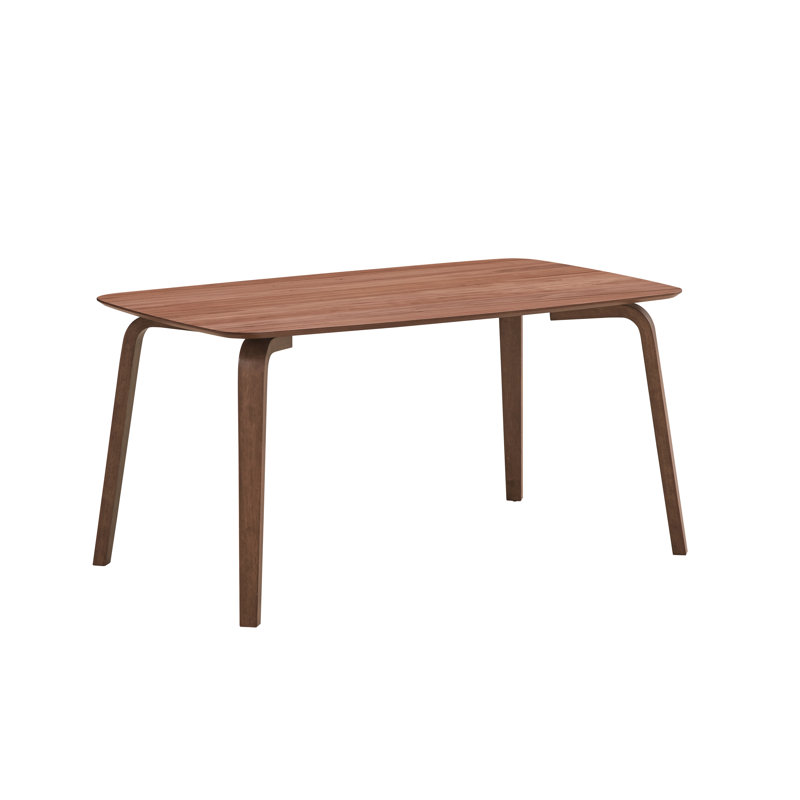 George Oliver Walnut Finish Dining Table | Wayfair