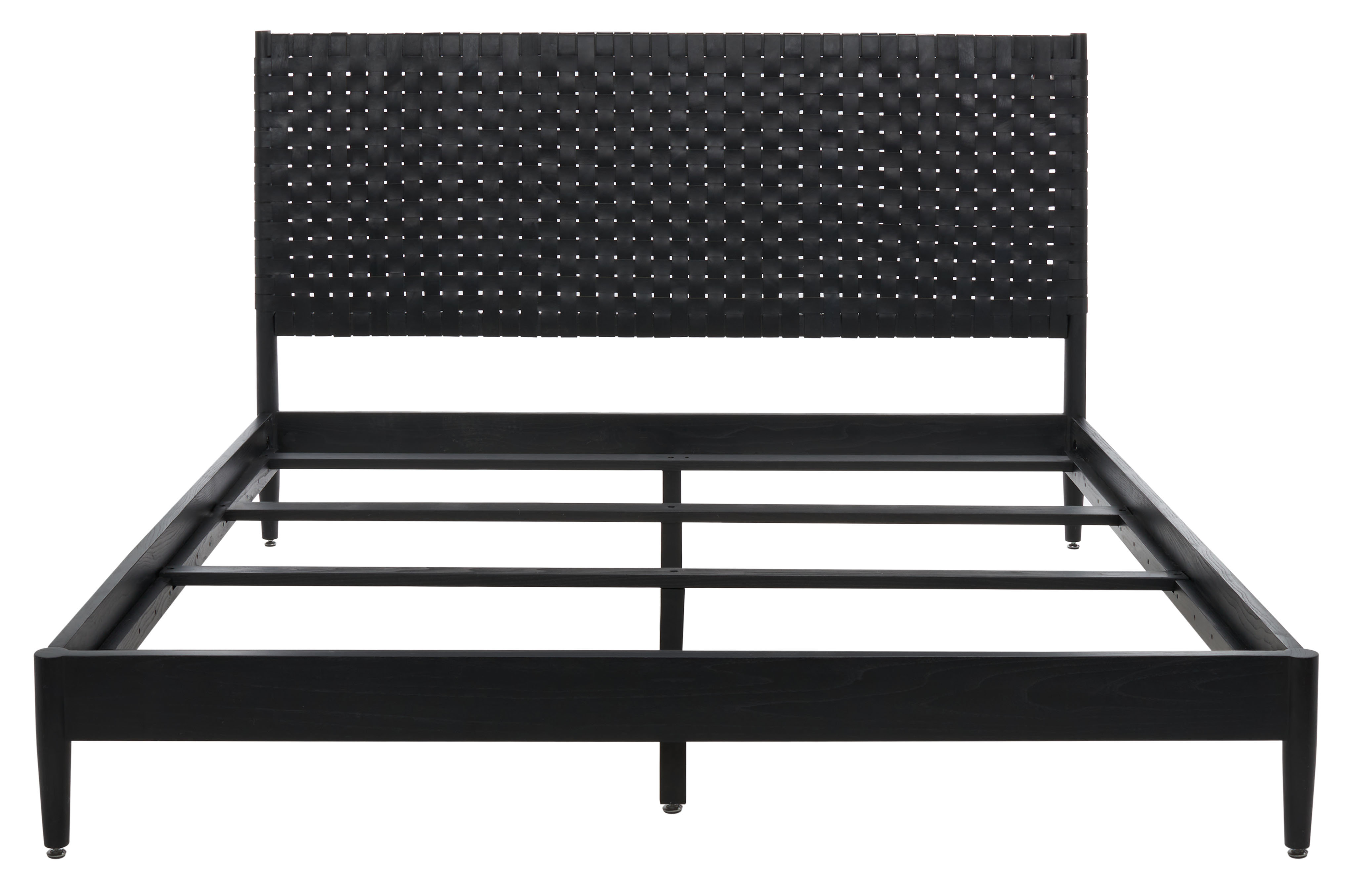 AllModern Tamita Solid Wood and Upholstered Low Profile Panel Bed ...