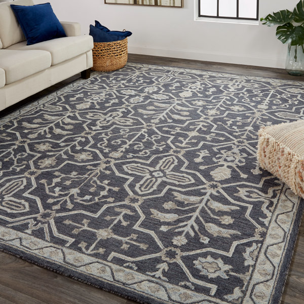 Langley Street Bolivar Wool Floral Rug & Reviews - Wayfair Canada