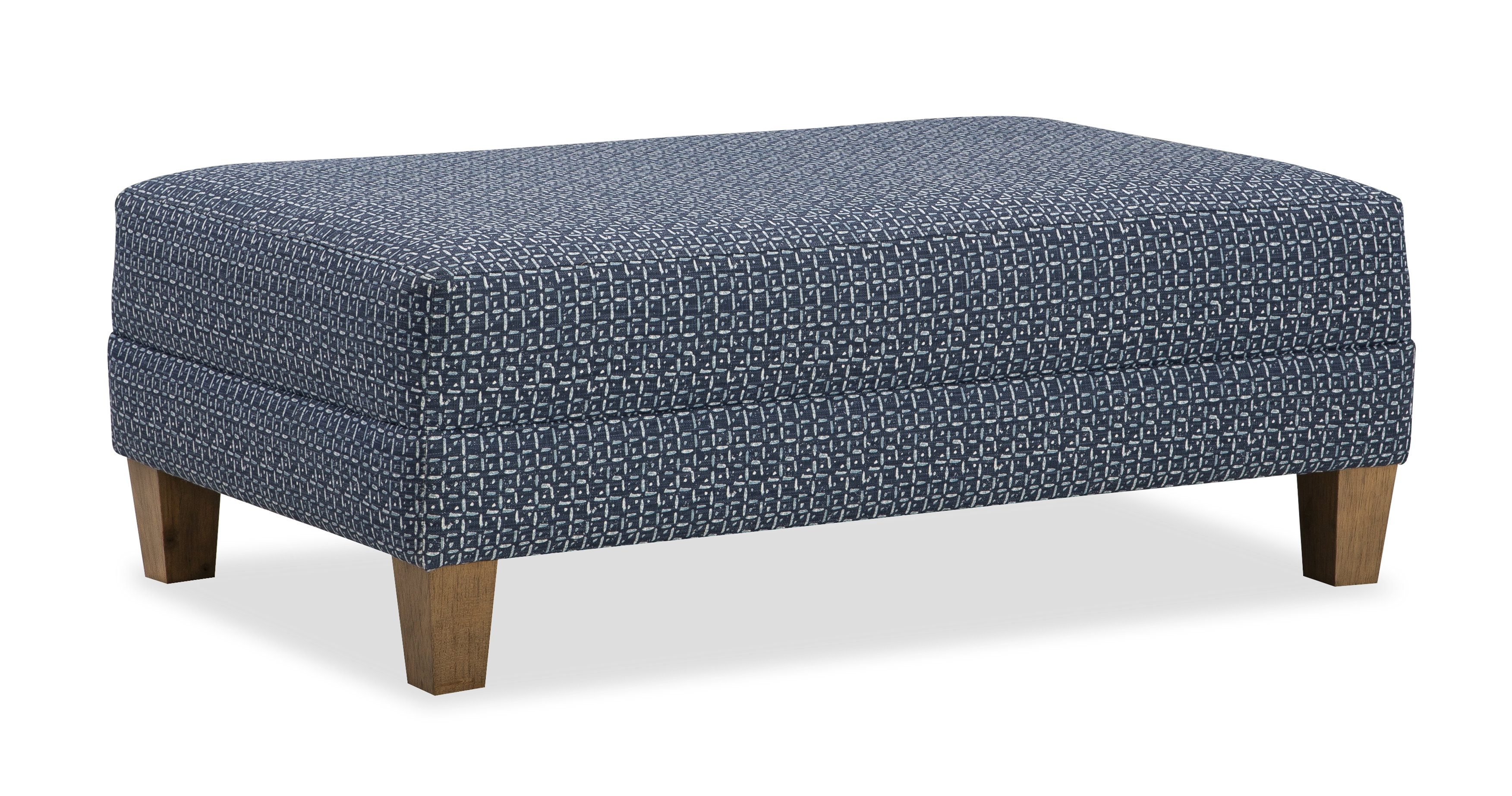 Craftmaster Delta Ottoman | Perigold