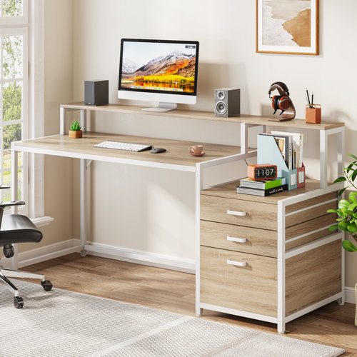 Tall (over 30") Desks You'll Love | Wayfair