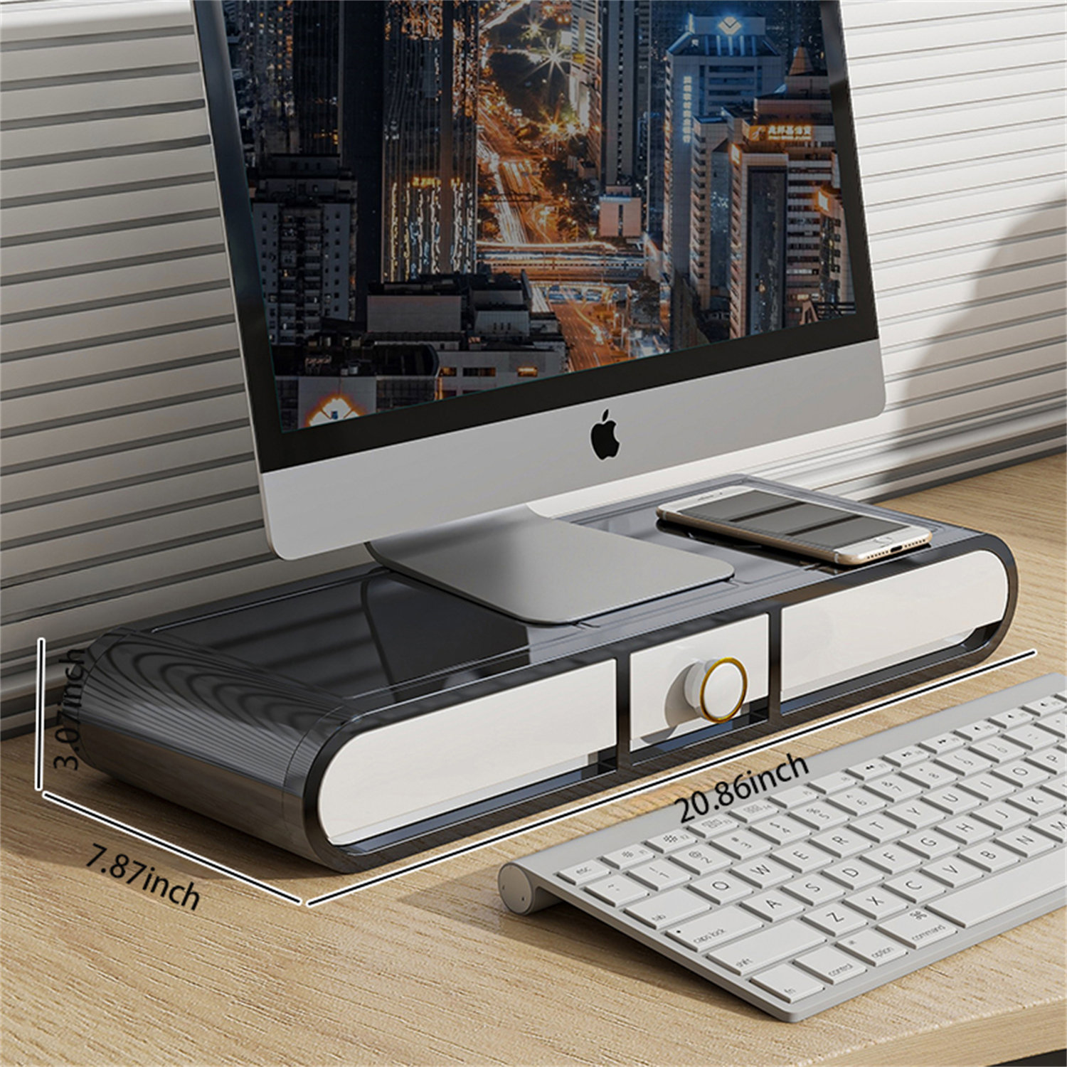 Inbox Zero Elevateplus Desktop Computer Monitor Riser - Wayfair Canada