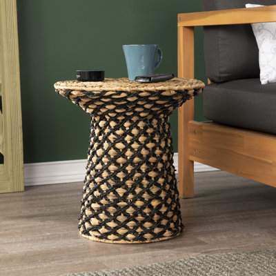 Bayou Breeze Pedestal End Table & Reviews | Wayfair