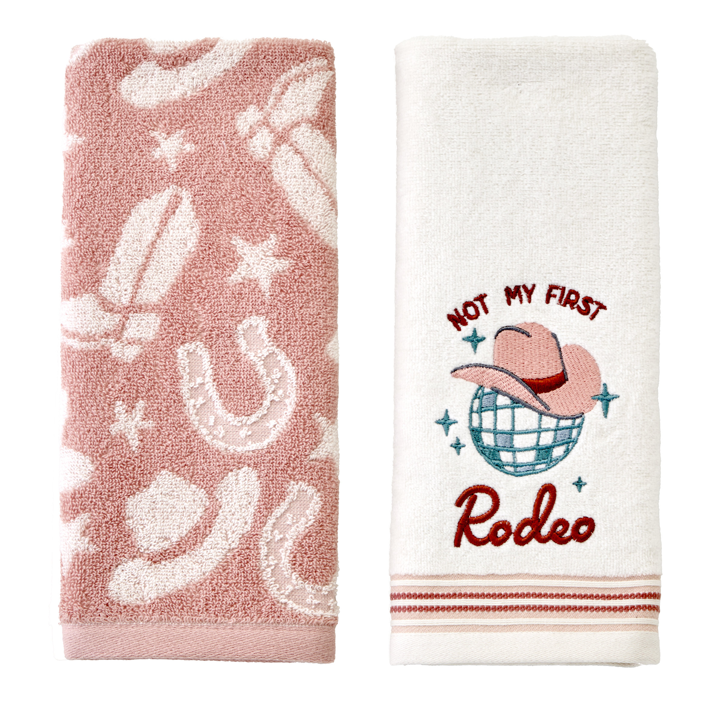 SKL Home NOT MY FIRST RODEO 2P HND-NAT/BL | Wayfair