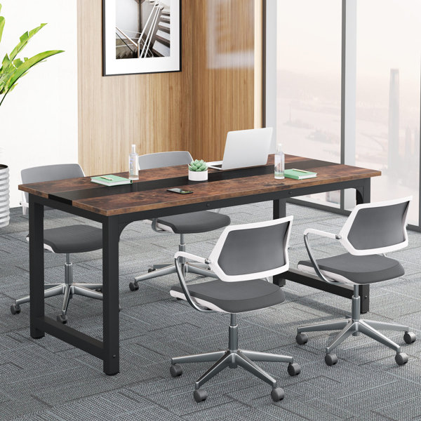 Inbox Zero Chimkasi 6FT Conference Table & Reviews | Wayfair