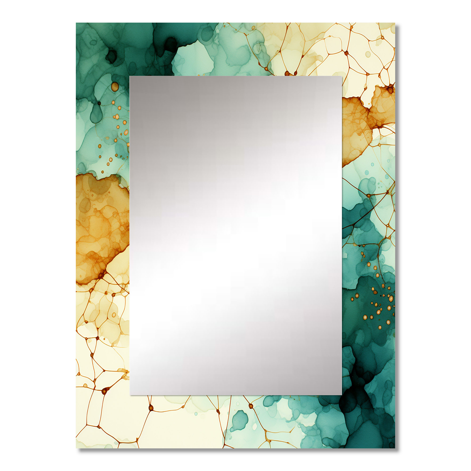 Dakota Fields Retro Matrix On Vintage Teal Galactic Cloud ...