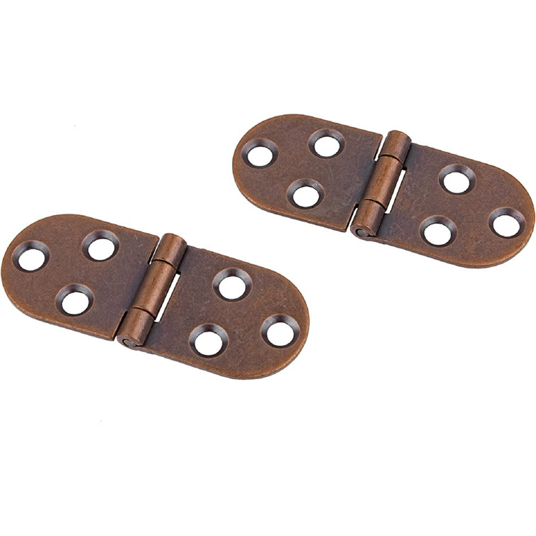 UNIQANTIQ HARDWARE SUPPLY Charnière ronde en cuivre antique pour ...