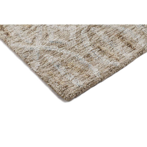 Bungalow Rose Hand Tufted Wool Palm Rug & Reviews | Wayfair