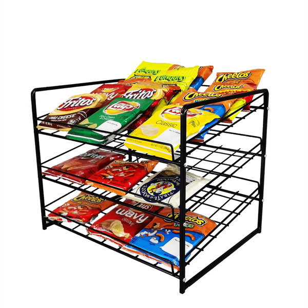 Rebrilliant Stackable Can Rack Organizer, Stackable Potato Chip Bag ...