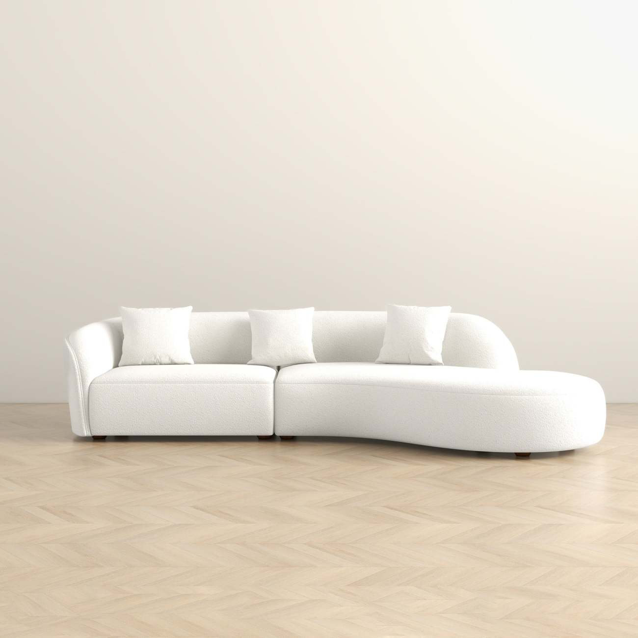 Orren Ellis Sectional Sofa 133", Sofa, Modern Sofa, Accent Sofa | Wayfair
