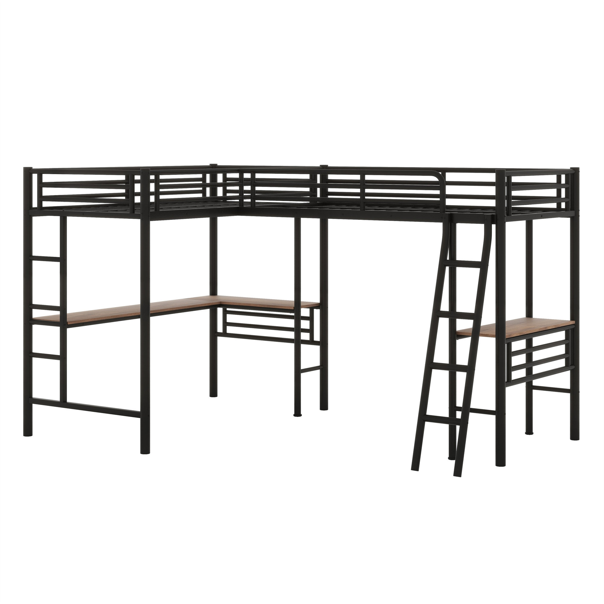 Mason & Marbles Emmly Kids Twin Loft Bed | Wayfair