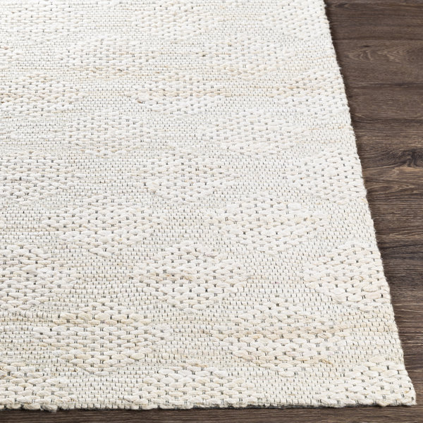 Lola Geometric Handmade Flatweave Jute/Sisal Cream/Ivory Area Rug ...