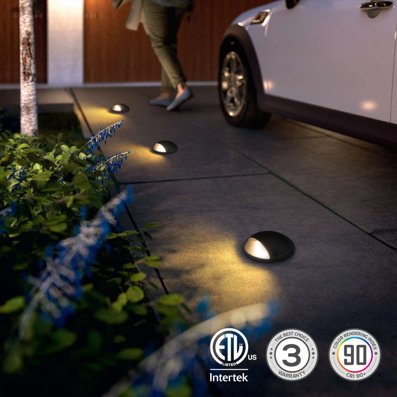 LEDVANS Commercial Grade LED Landscape Well Light Low Voltage 3000K ...