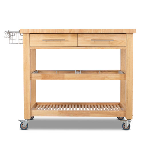 Red Barrel Studio® BIG BLOCK Kitchen Cart & Reviews | Wayfair