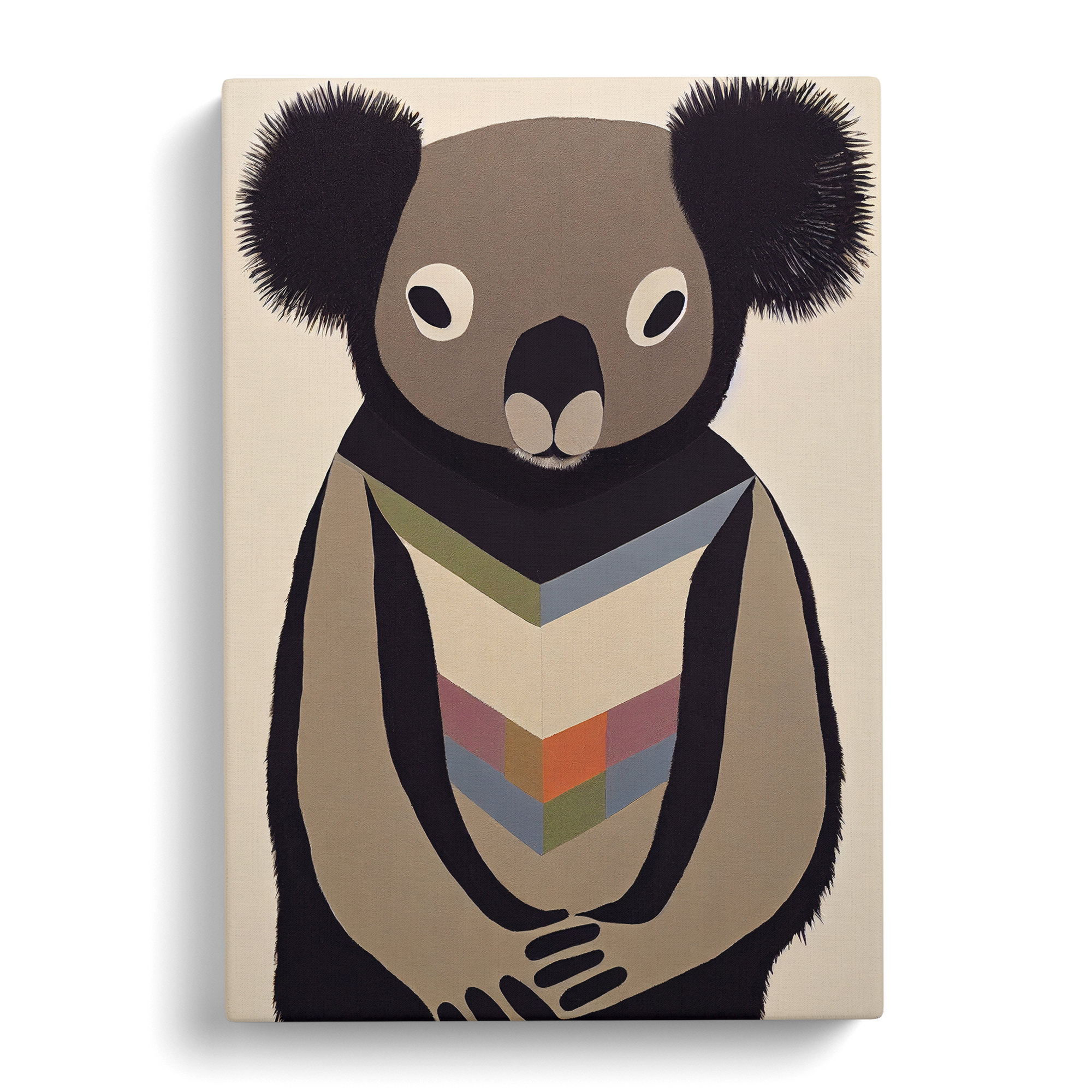 George Oliver Koala Bear Abstract Vol.3 - Wrapped Canvas Graphic Art ...