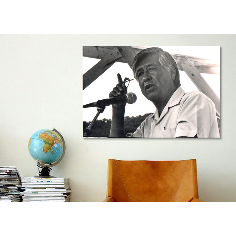 Winston Porter Political Cesar Chavez Portrait Photographic Print on ...