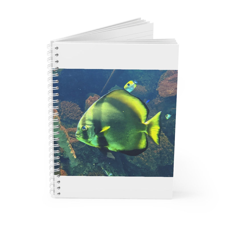 Marick Booster Green Fish Spiral Notebook | Wayfair