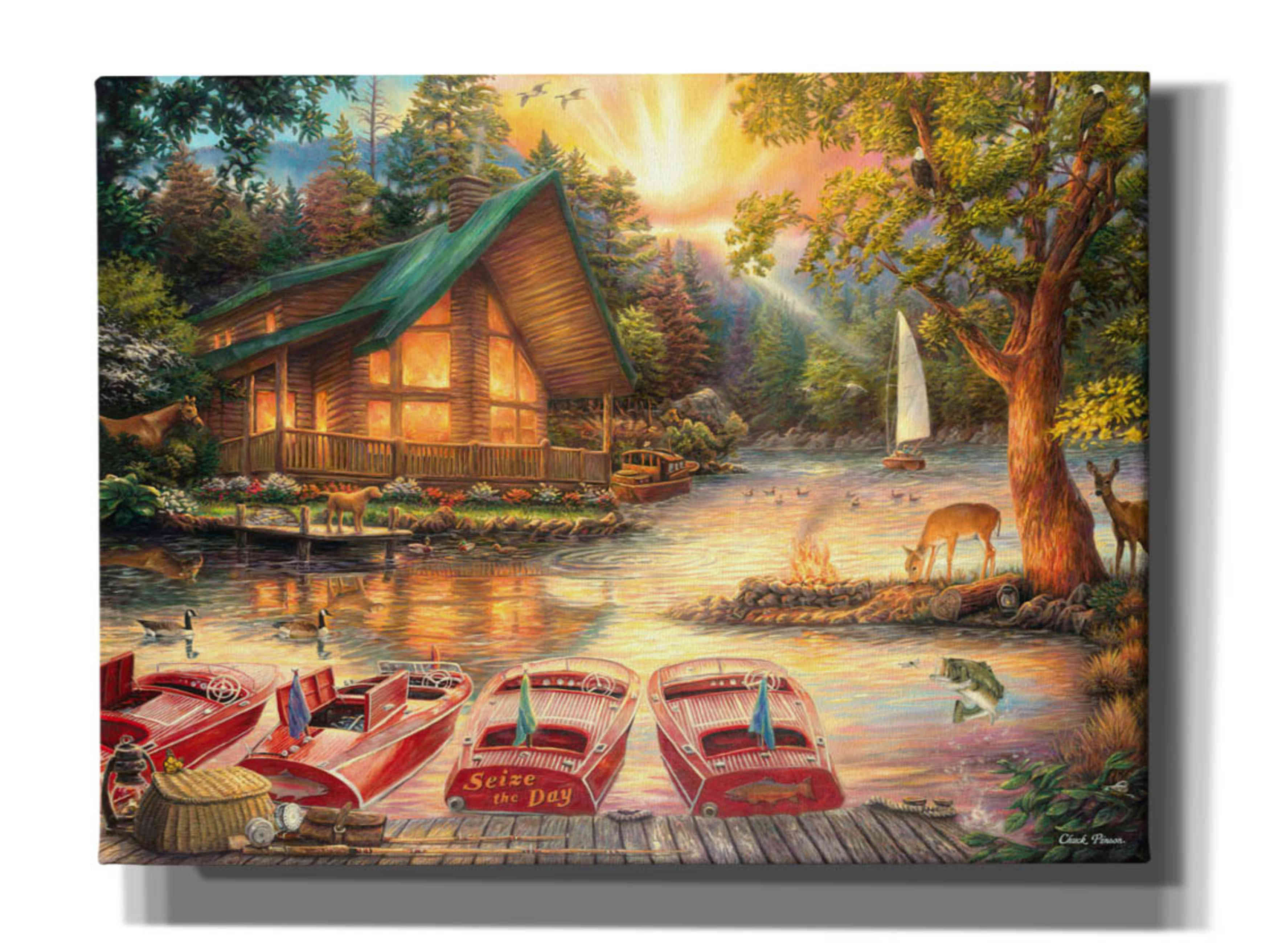 Millwood Pines Epic Graffiti 'Seize The Day' By Chuck Pinson, Can ...