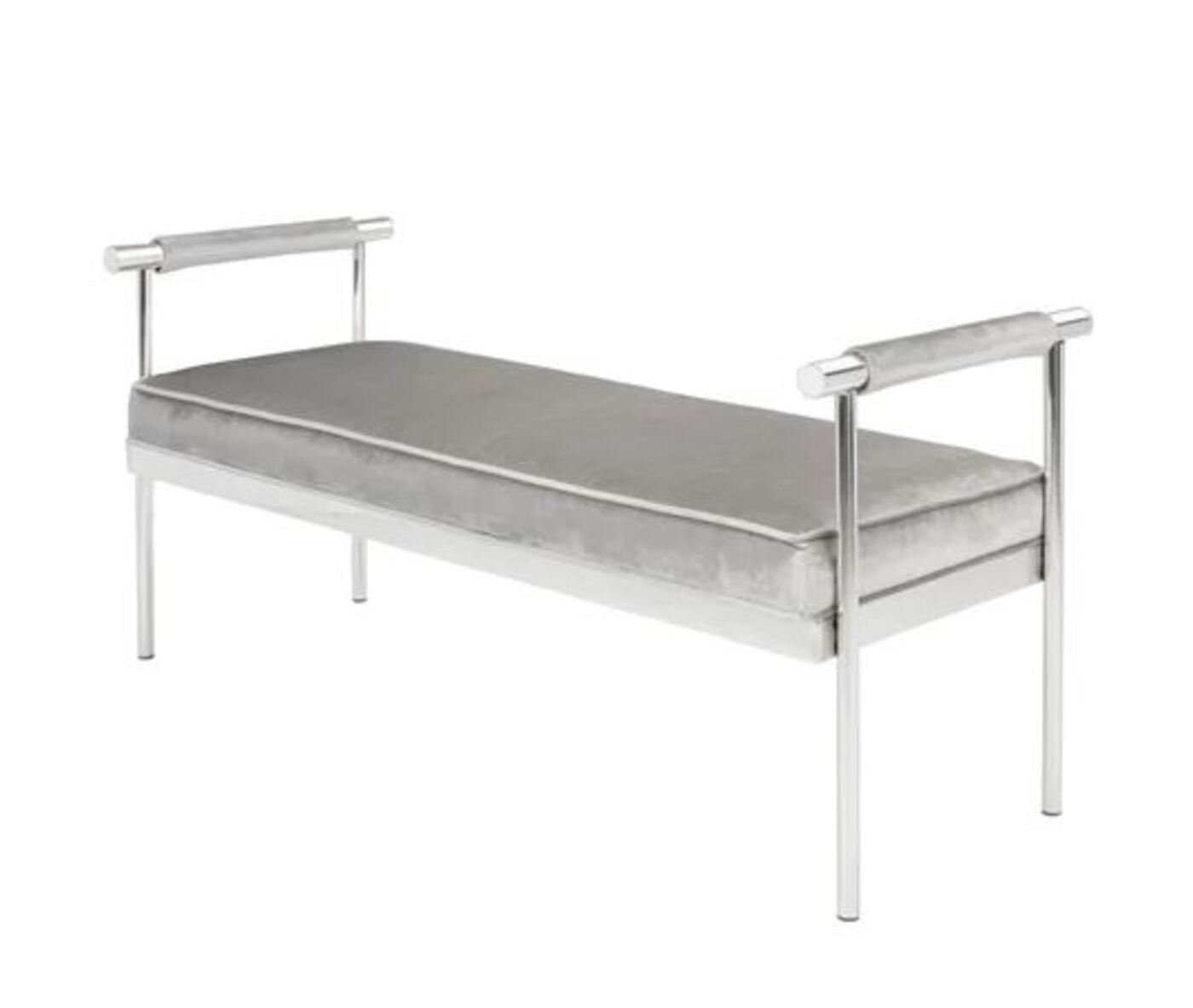 Everly Quinn Rico Velvet Bench | Wayfair
