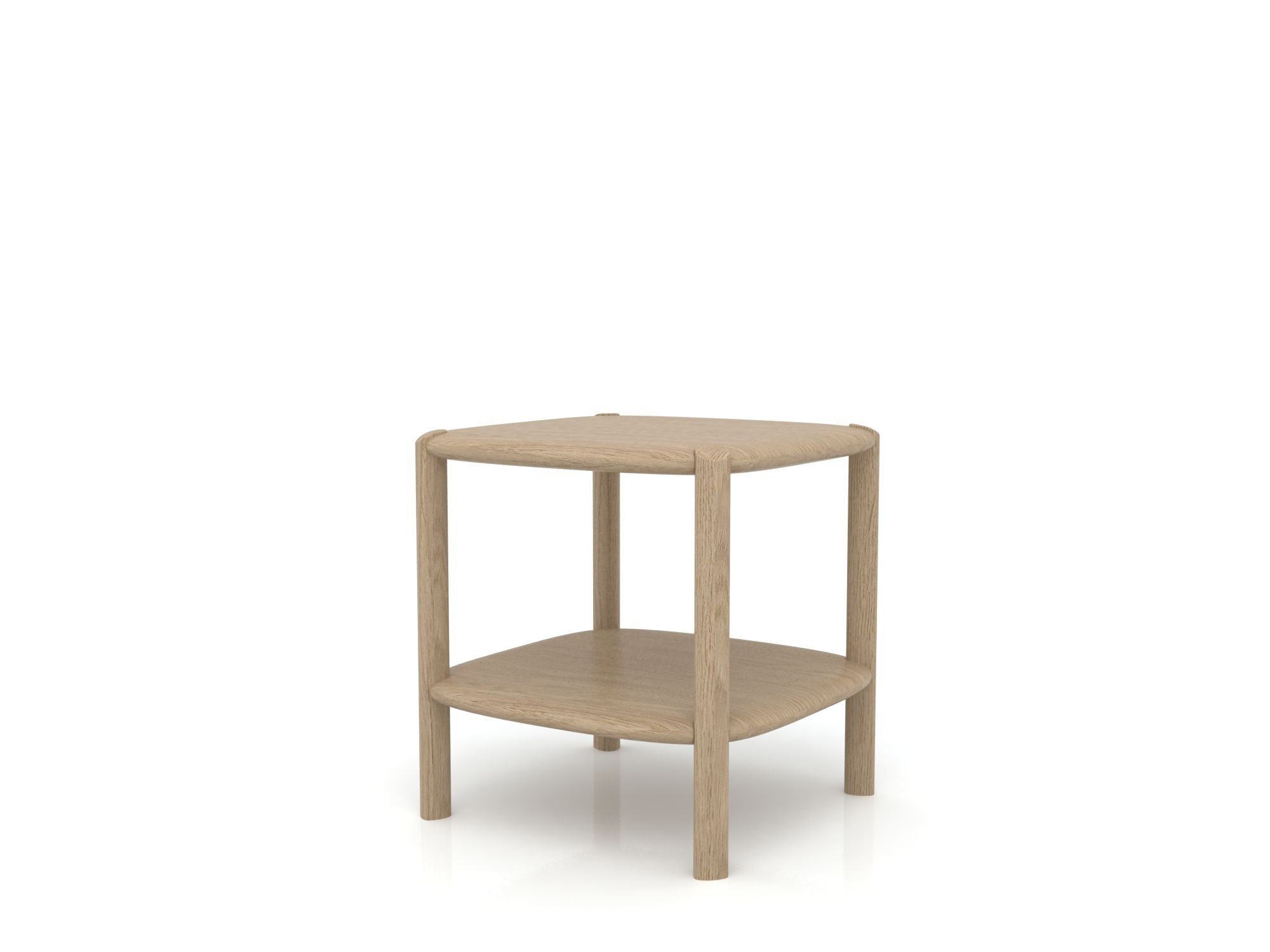 LH Home Masie Oak Side Table, Light Oak | Wayfair