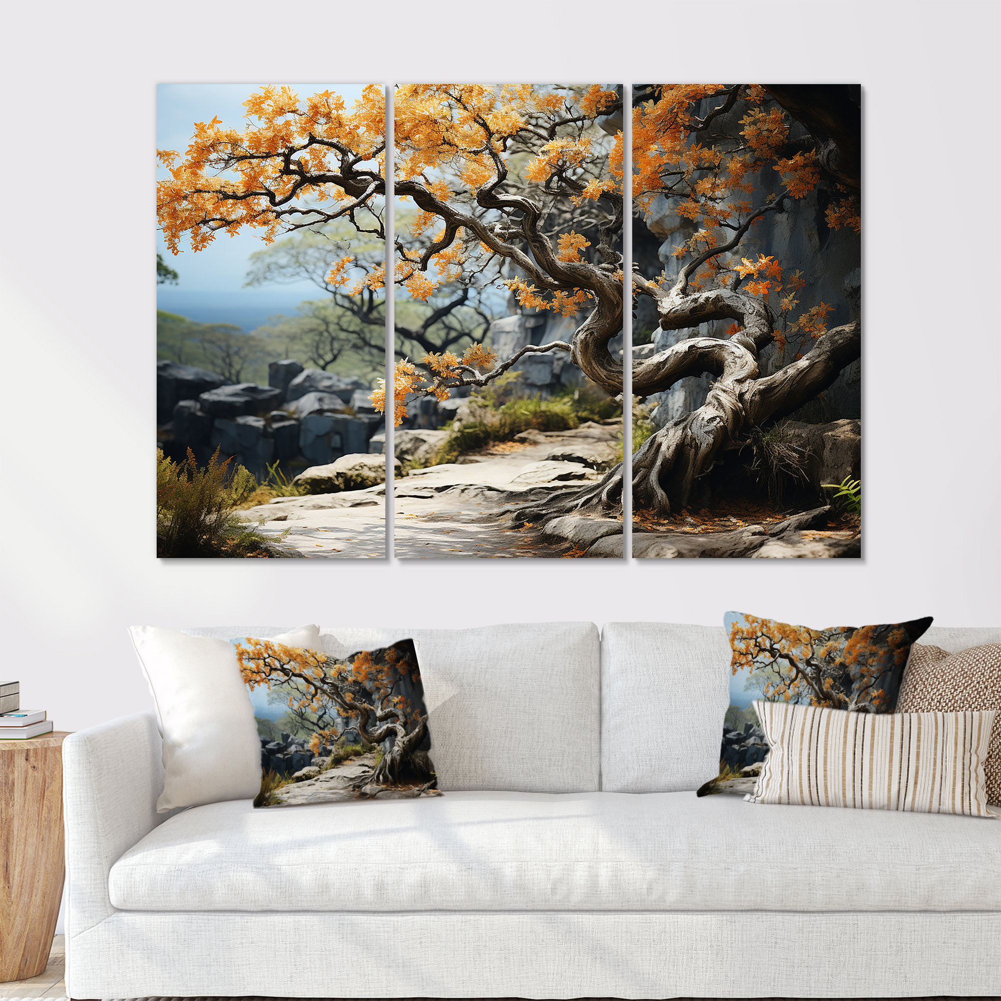 Red Barrel Studio® Fauvist Awakening Of Oak Tree II - Tree Oak Canvas ...