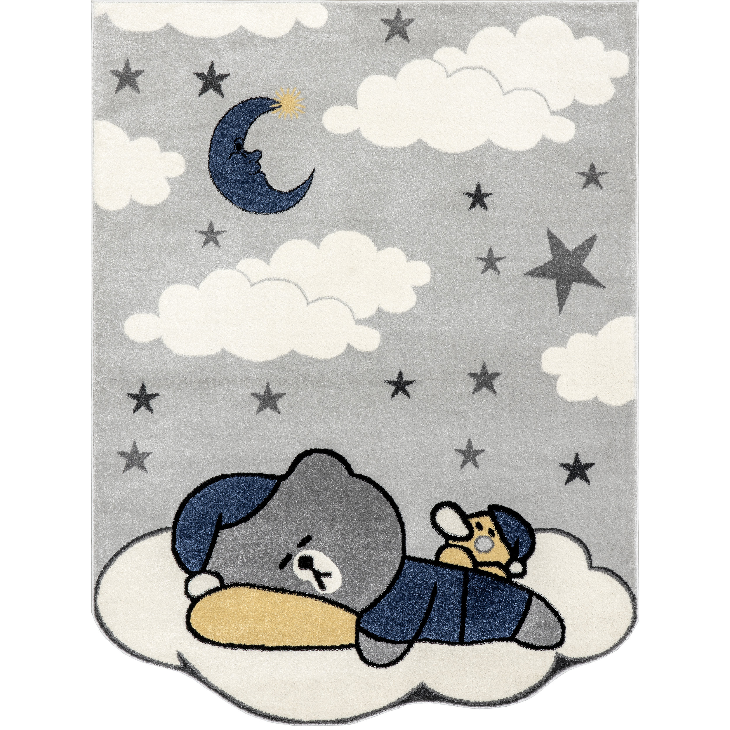 Trinx Chatteris Sleeping Bear Kids Area Rug | Wayfair