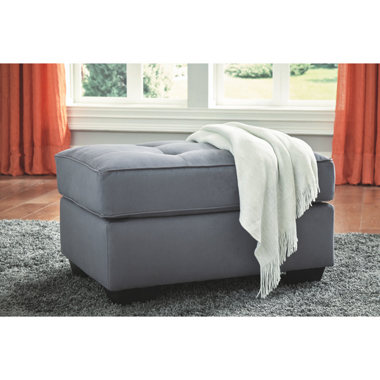 Red Barrel Studio® Spindler Upholstered Ottoman | Wayfair