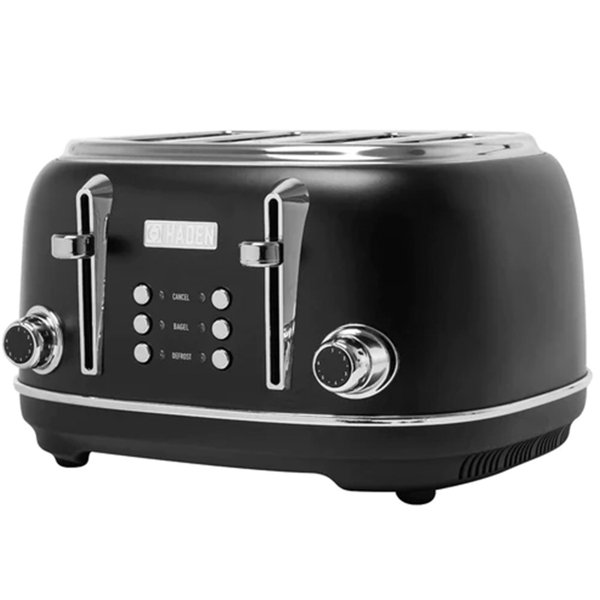 Haden 4 Slice Wide Slot Toaster and 1.7L Electric Kettle Kitchen ...