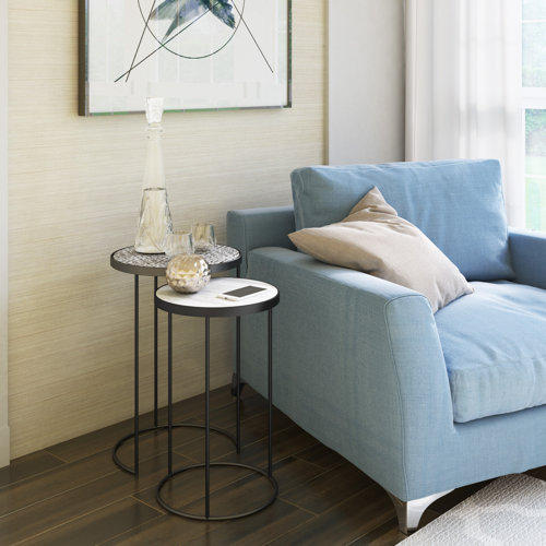 Abstract End & Side Tables You'll Love | Wayfair