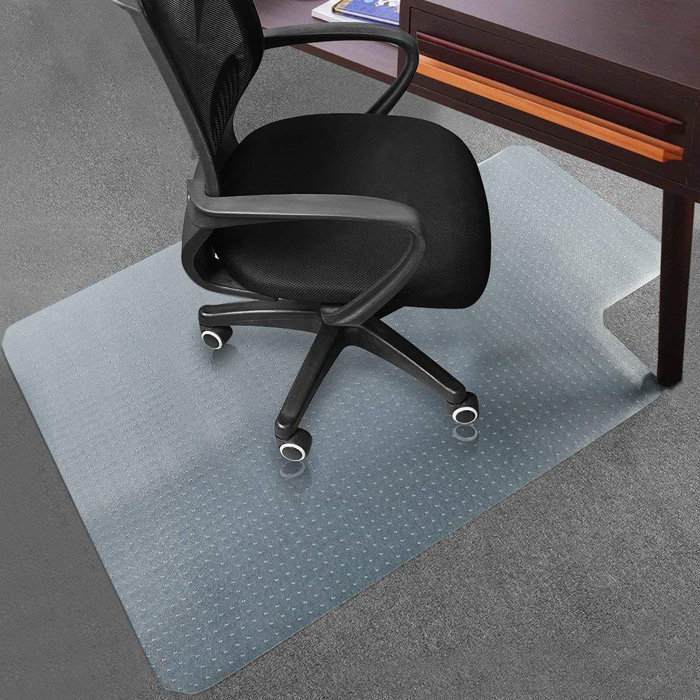 DirectWicker Standard Lip Chair Mat with Beveled Edge for Firm Surfaces ...