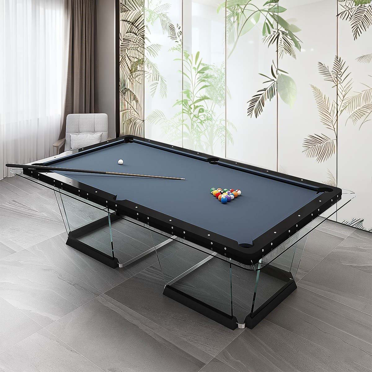 FECOPT Eight-foot Indoor Home Billiard Table | Wayfair