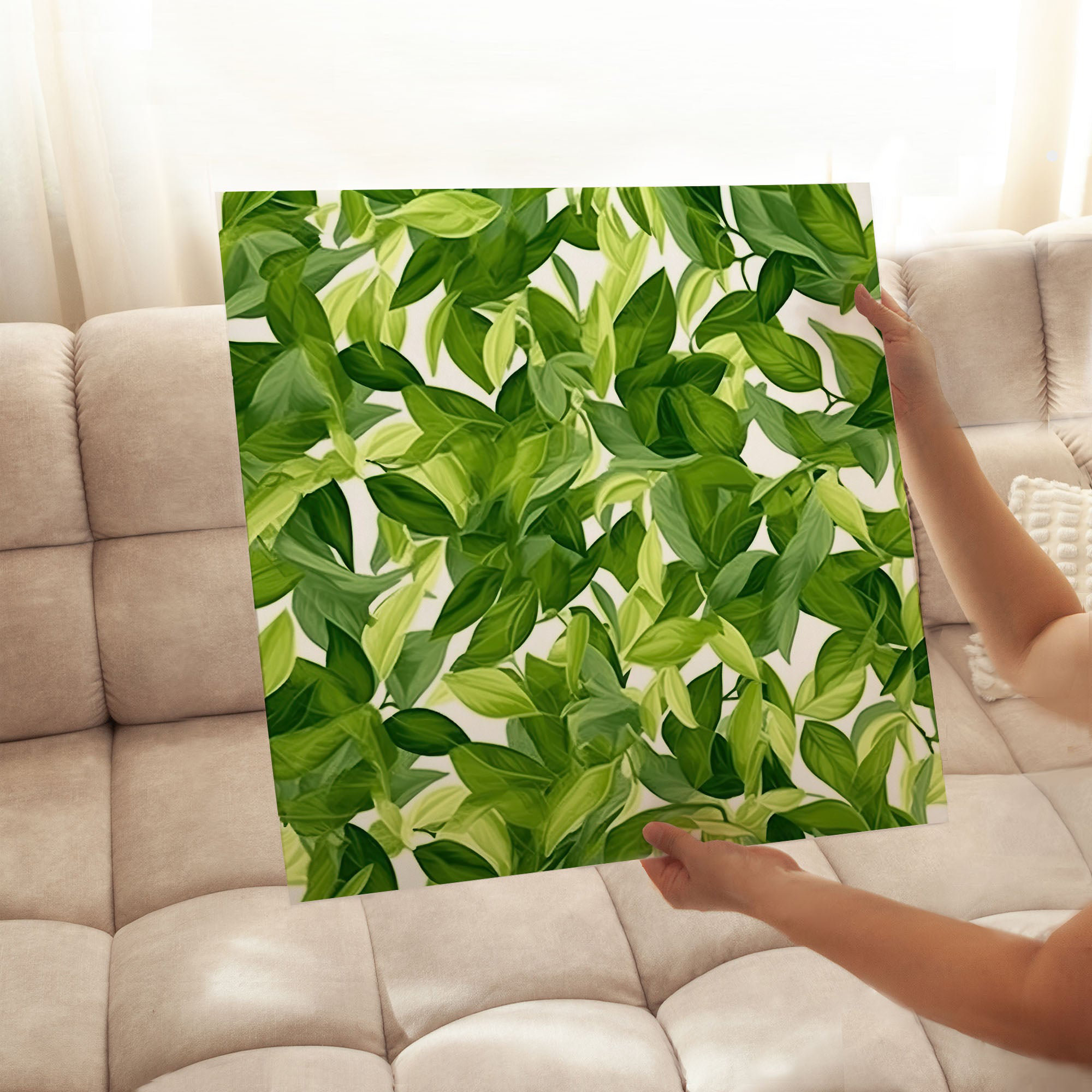 Winston Porter Botanical Greenery IV Modern Unframed Art Print | Wayfair