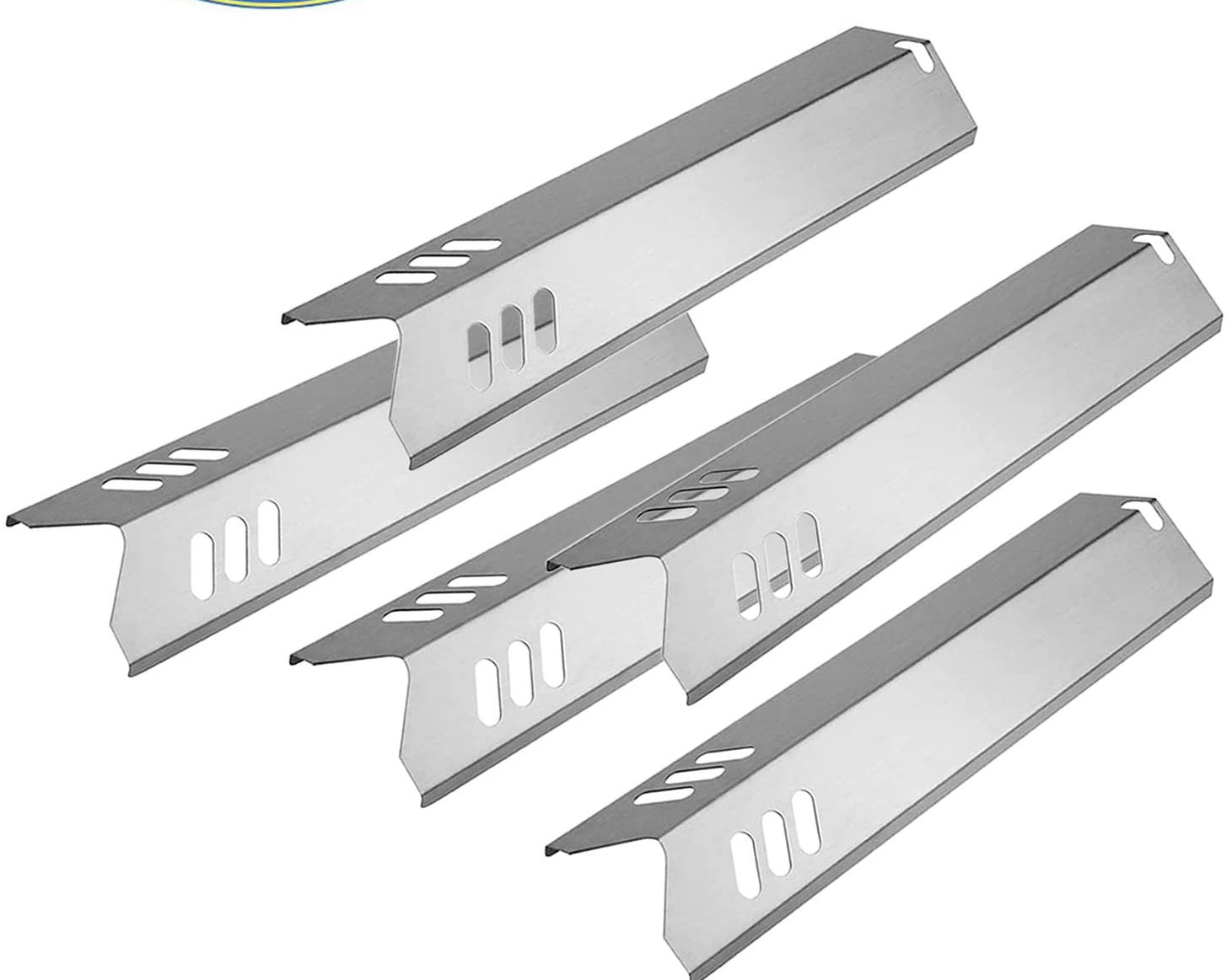 Quickflame Set Of 5 Stainless Steel Heat Plates For Dyna-Glo DGF493BNP ...