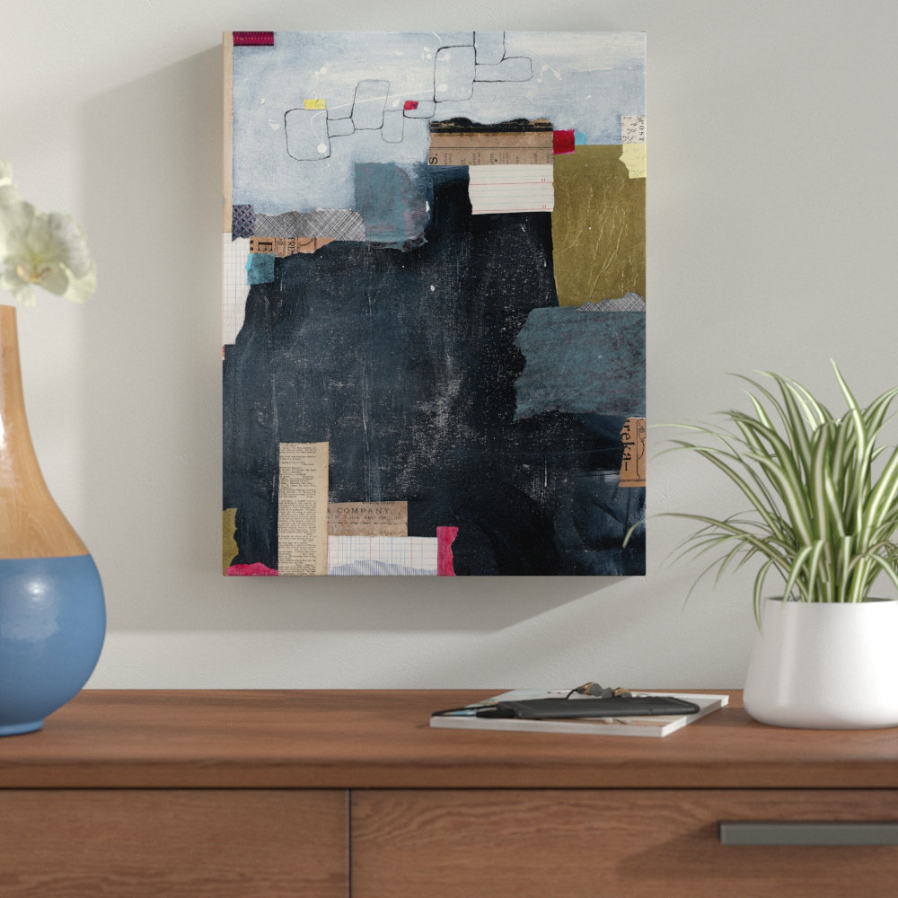 George Oliver Block Abstract II - Wrapped Canvas Print - Wayfair Canada