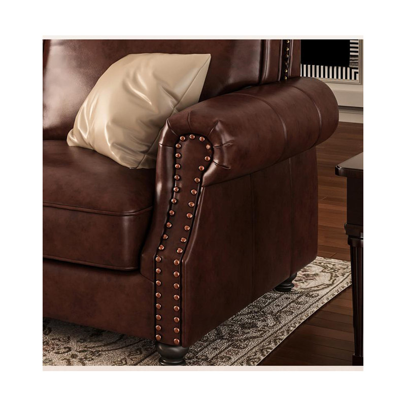 Merting American Retro Style Sofa | Wayfair