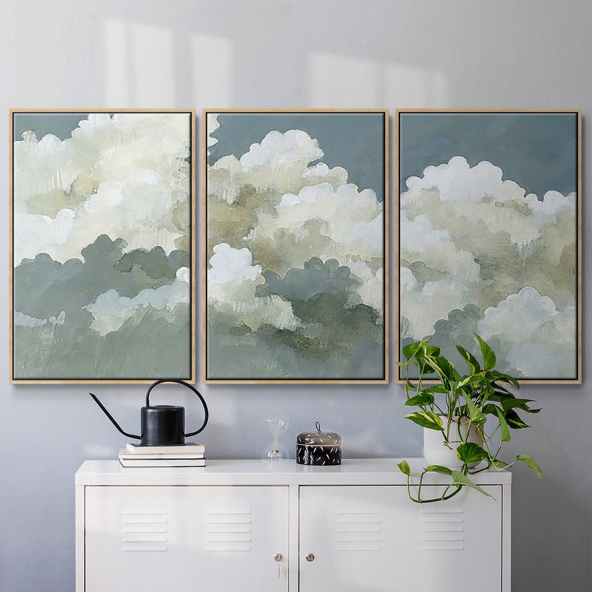 Winston Porter Big Clouds III 3 Pieces | Wayfair
