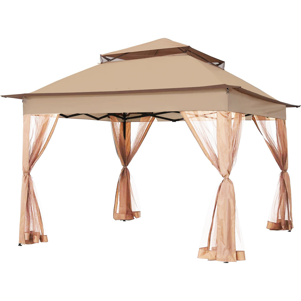 Garden Winds Replacement Canopy For COOSHADE 11''X11'' Pop Up Gazebo ...