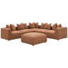 Hokku Designs Elegant Sectional Corner Unit With Matching Pillows, 27 ...