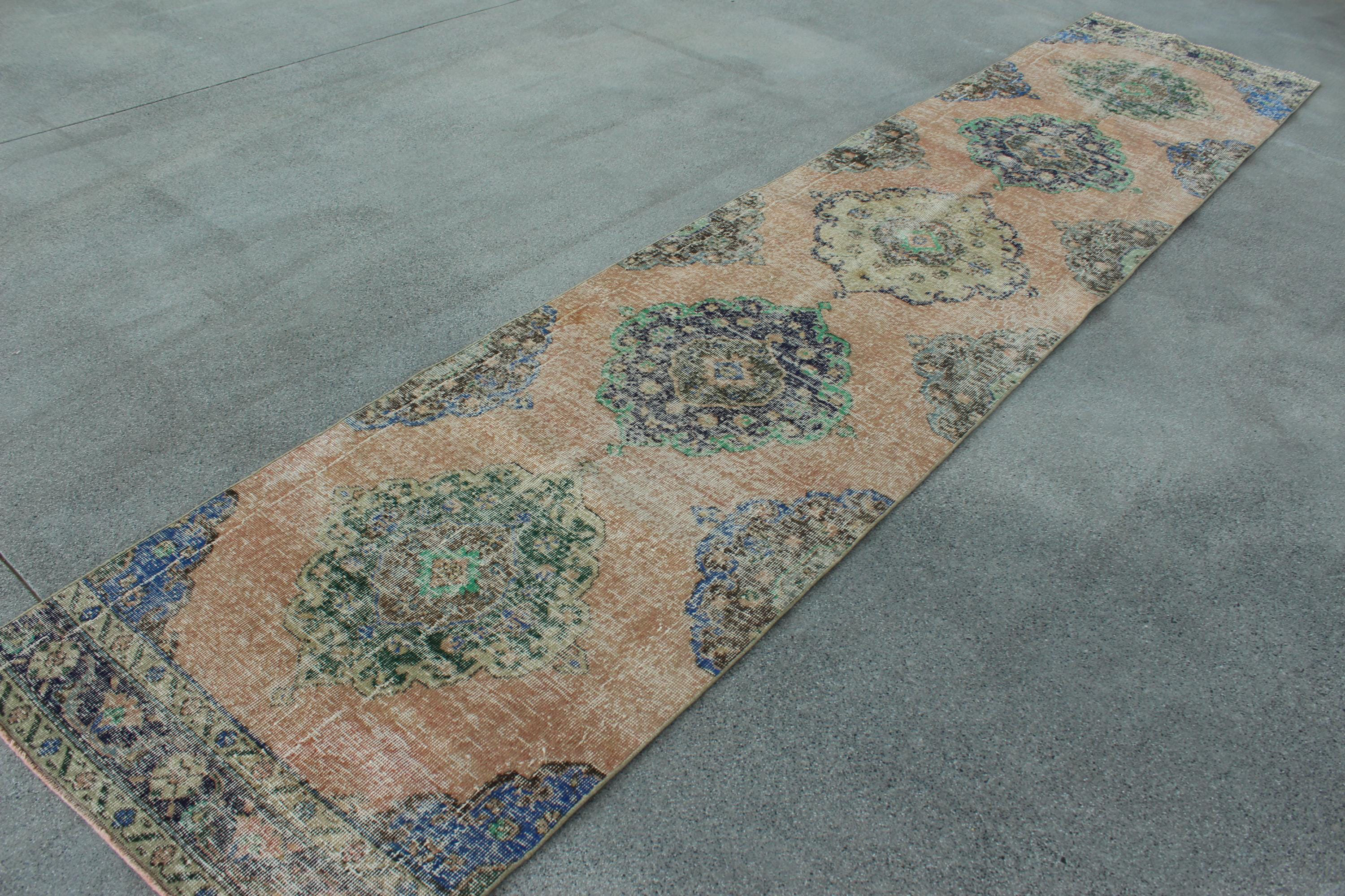 Bungalow Rose Handwoven Turkish Vintage Runner Rug in Vibrant Shades of ...