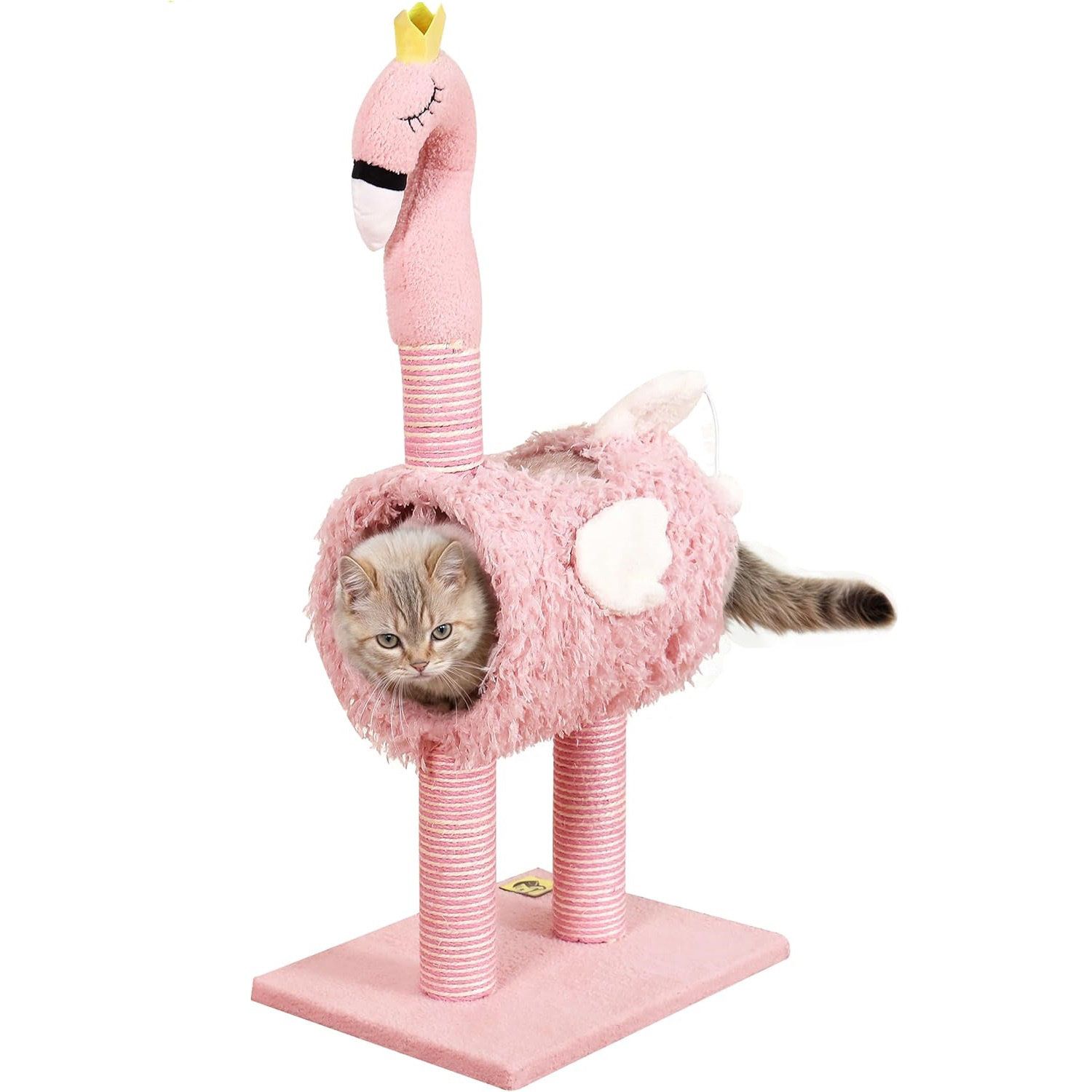 Dakota Fields Flamingo Cat Scratching Post | Wayfair