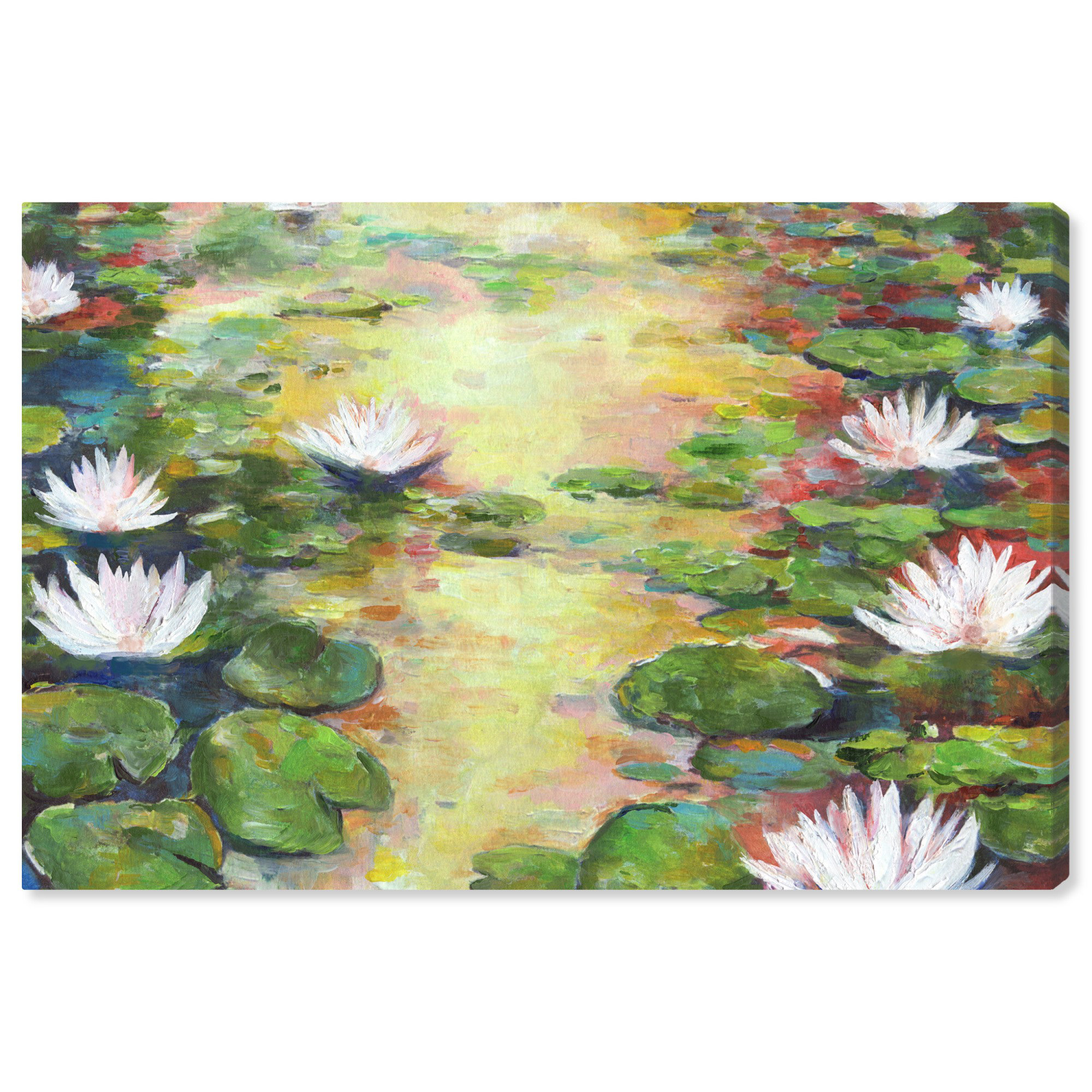 Art Remedy Flecks Of Sunlight Canvas Pastel Abstract Calming Art by Art ...