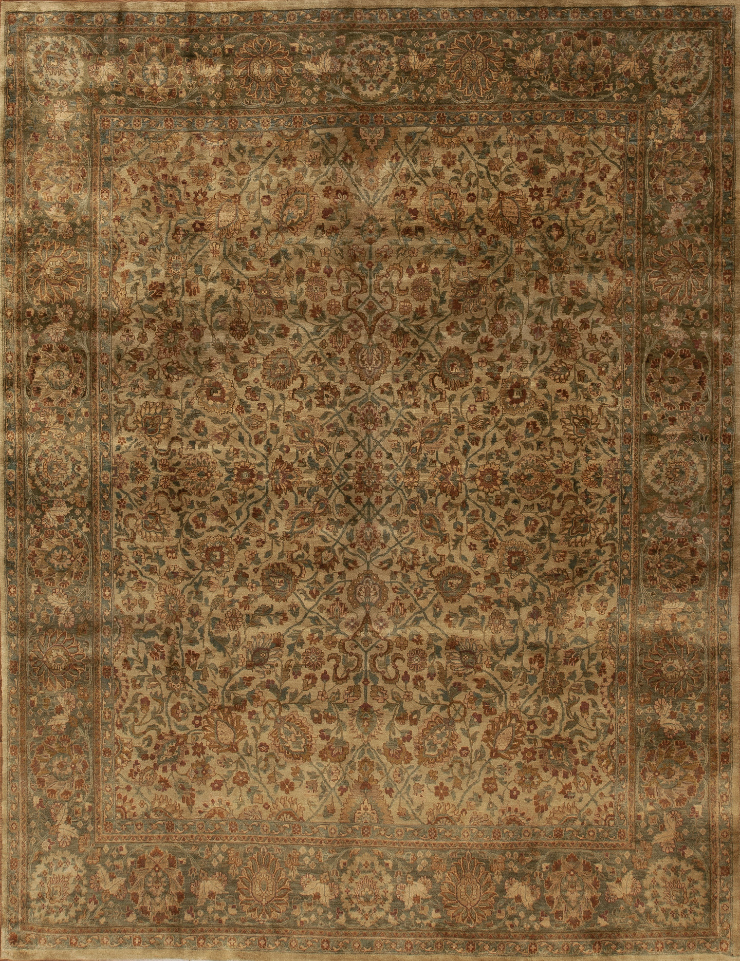Samad Rugs Fantasy Collection One-of-a-Kind 8.10 X 11.8 Area Rug | Wayfair