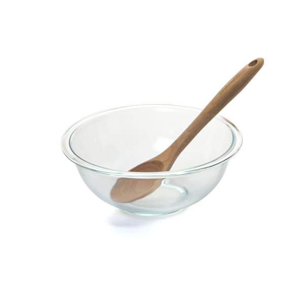 Pyrex Prepware 3 Piece Glass Mixing Bowl Set & Reviews | Wayfair