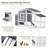 AECOJOY 81” Large Chicken Coop with Chicken Run & Reviews | Wayfair