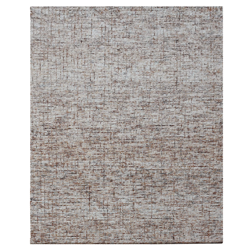 17 Stories Beige Brown 100% Wool Handmade Solid Plain Area Rug, Hand ...