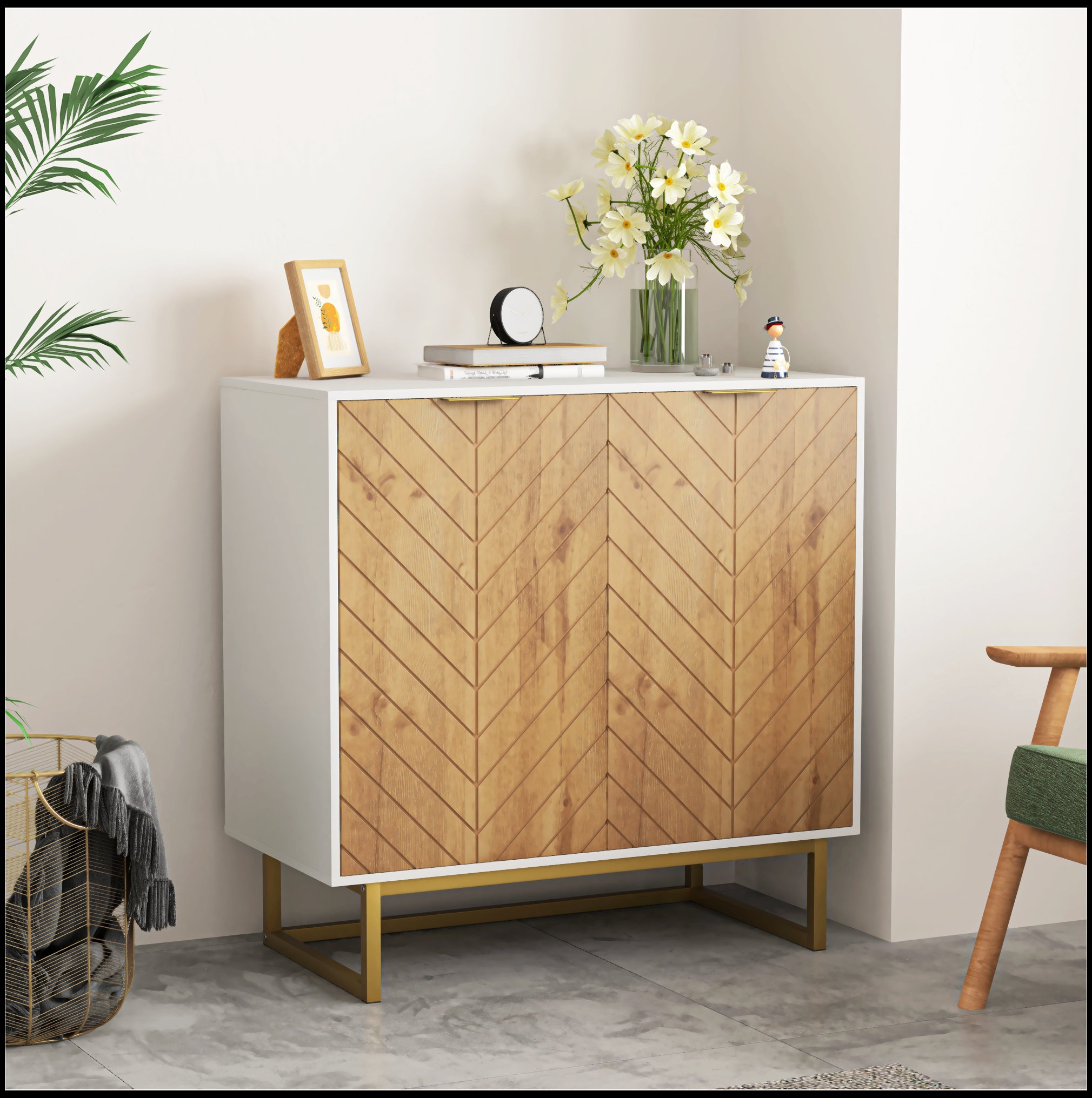 Mercer41 Mabli Accent Cabinet | Wayfair