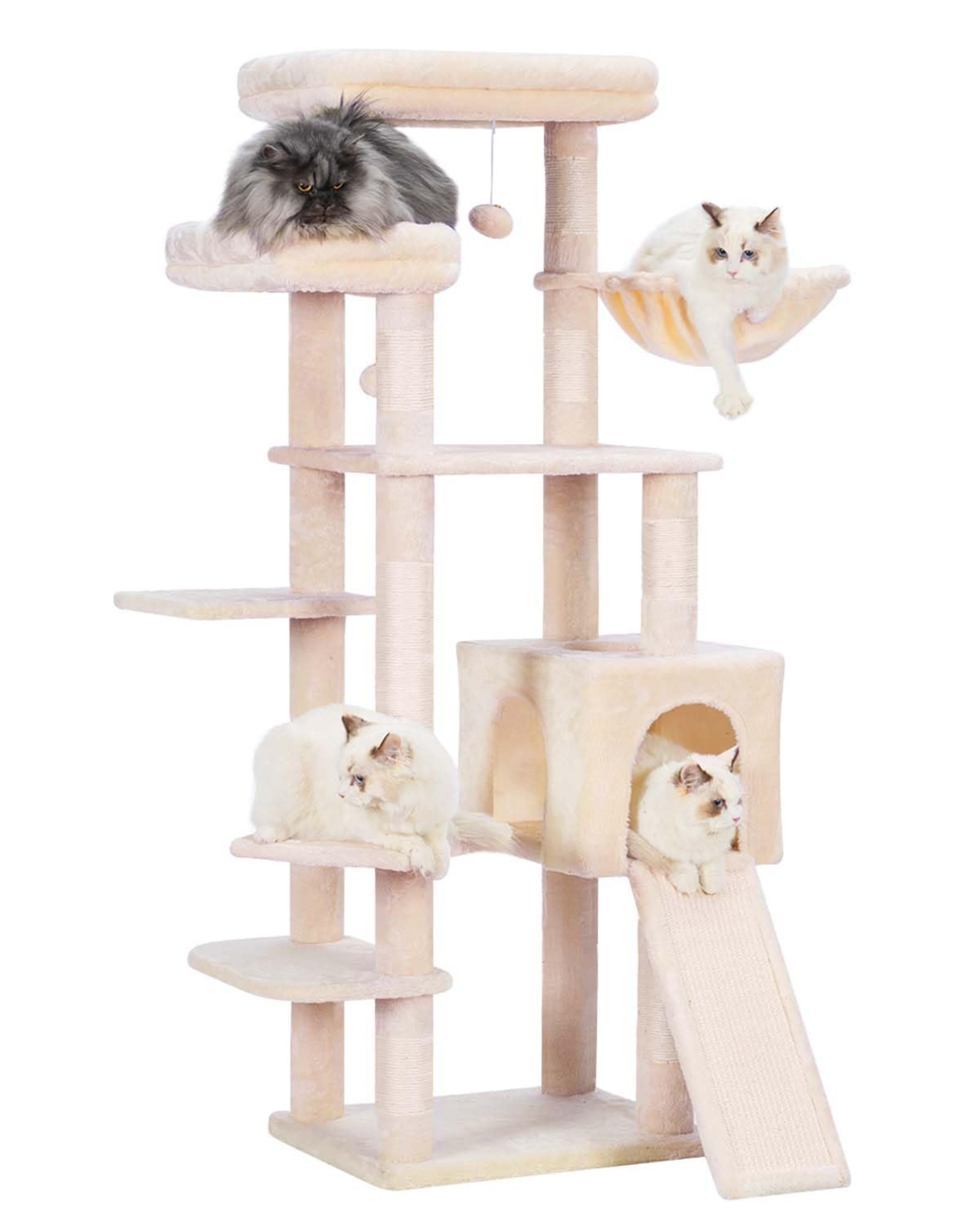 Corrigan Studio® Cat Tree Indoor Cat Apartment - Wayfair Canada